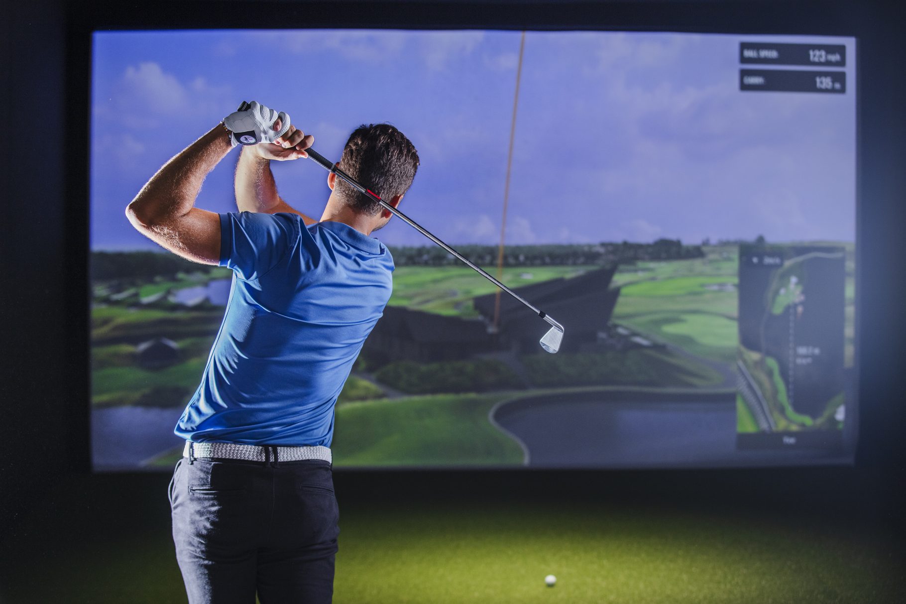 Master the Perfect Swing with Trackman - Indoor Tee